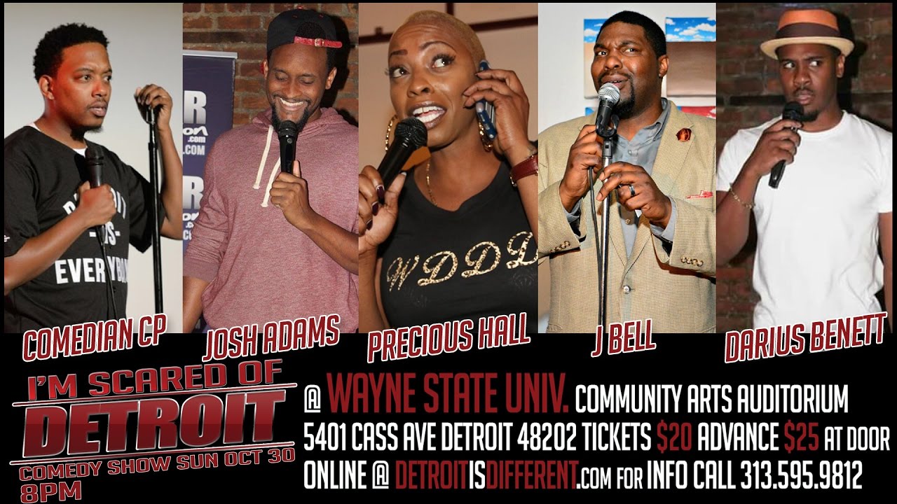 I'm Scared of Detroit Comedy Show 2016 V - YouTube