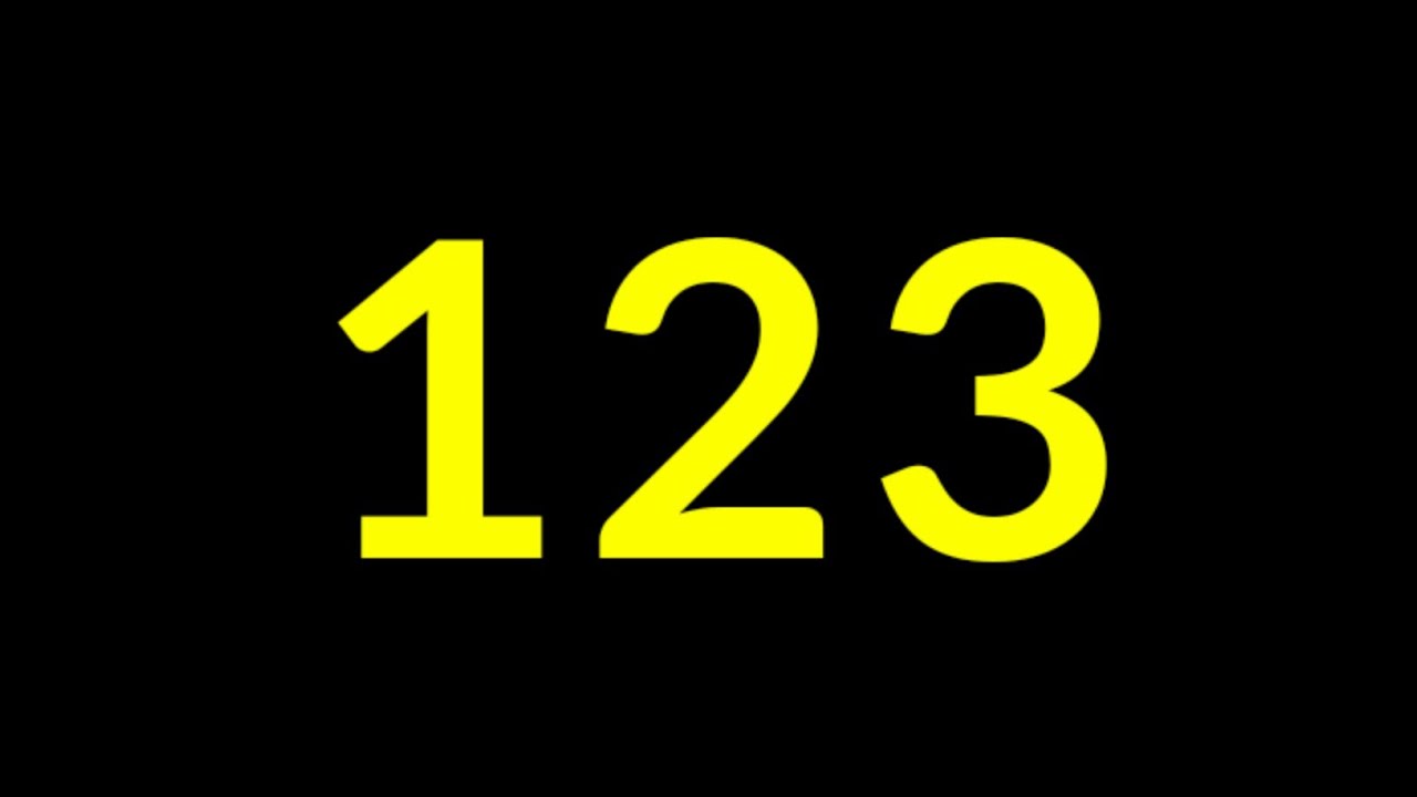 123 Seconds Countdown Timer With Sound Effect - YouTube