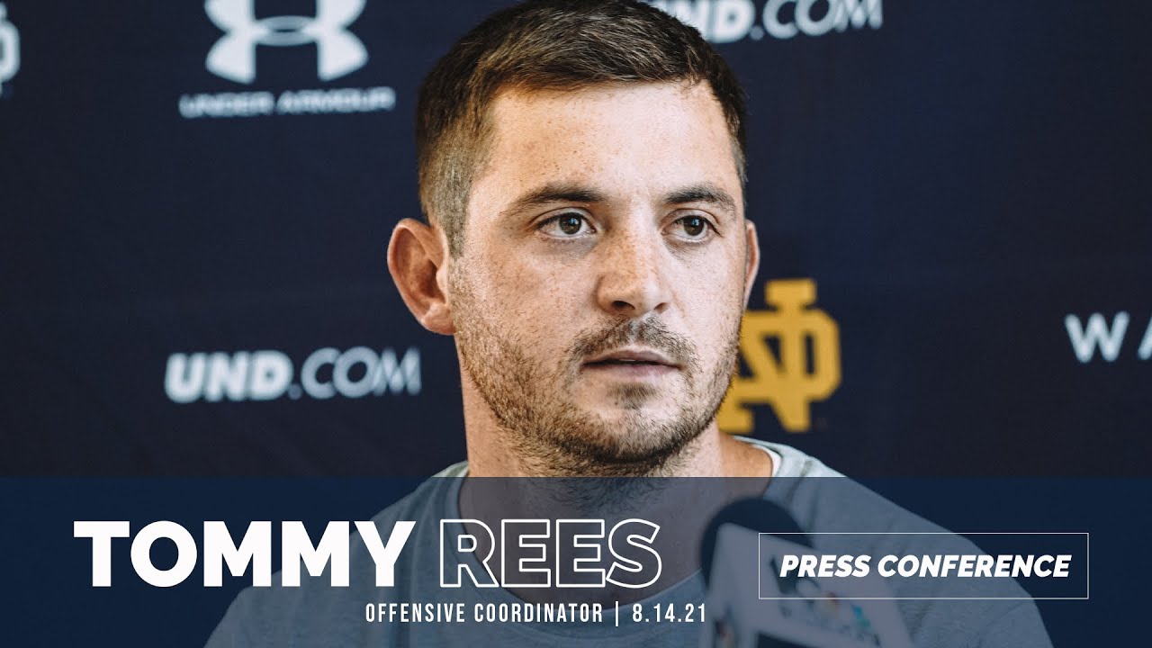 Notre Dame OC Tommy Rees Talks QB Jack Coan, Freshmen RBs and Blake ...