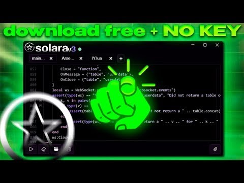 Roblox Solara free exploit! (Executes all scripts!) - YouTube