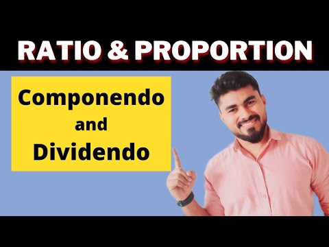 Componendo and Dividendo Theorem | Ratio & Proportion Concepts | Ratio ...