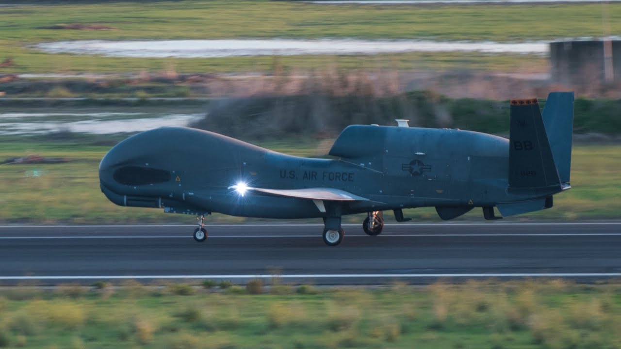 Northrop Grumman RQ-4 Global Hawk | U.S. Air Force Power - YouTube