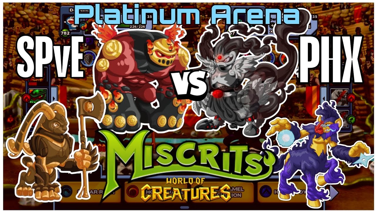 Miscrits PvP: Sigvaldi (SPvE) vs PHX Chewyjosh & Satoru Gojo | Platinum ...