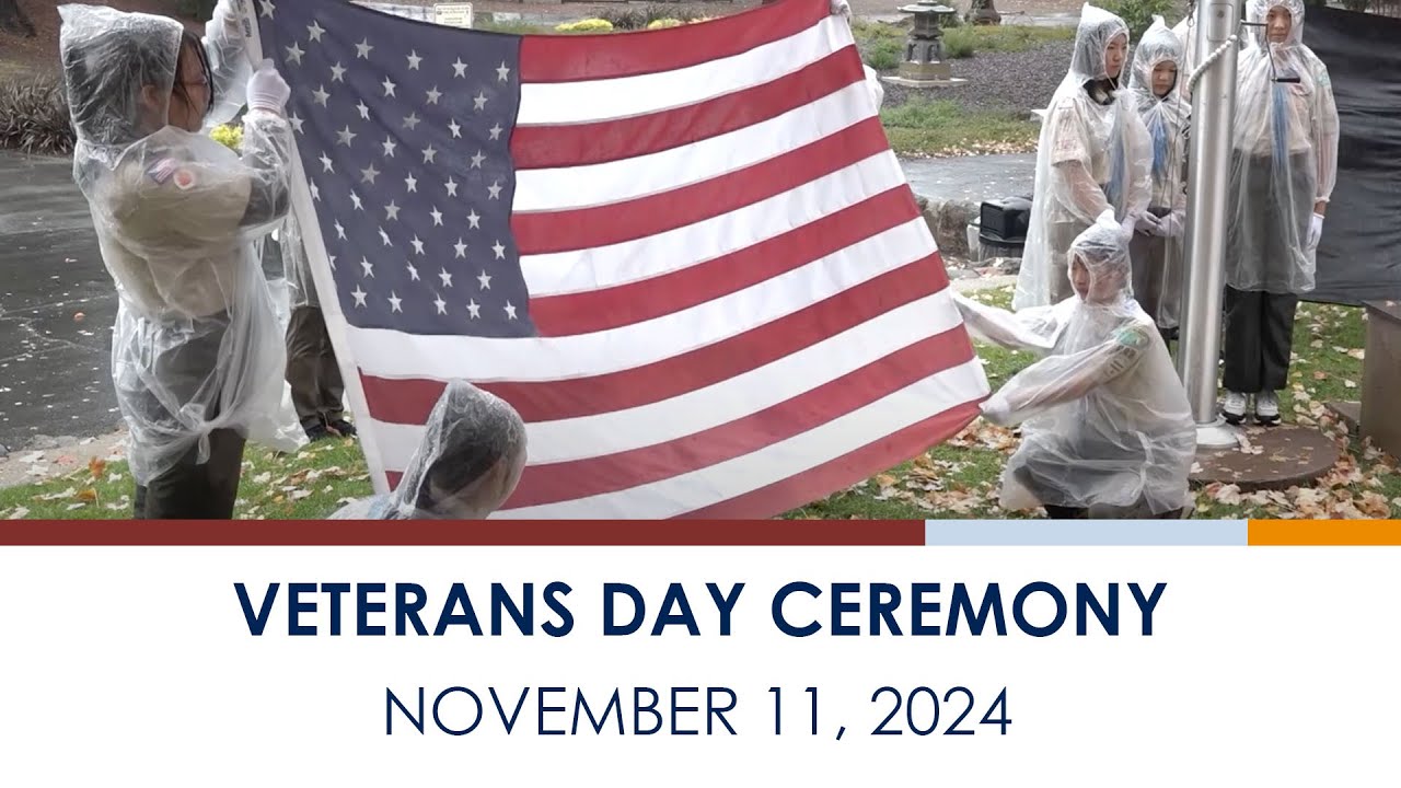 Veterans Day Ceremony 2024 - YouTube