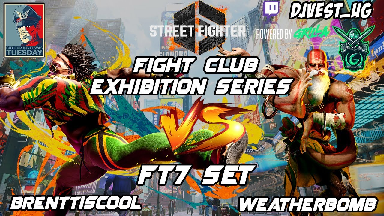 Street Fighter 6 Fight Club Exhibition Series - Brenttiscool VS ...