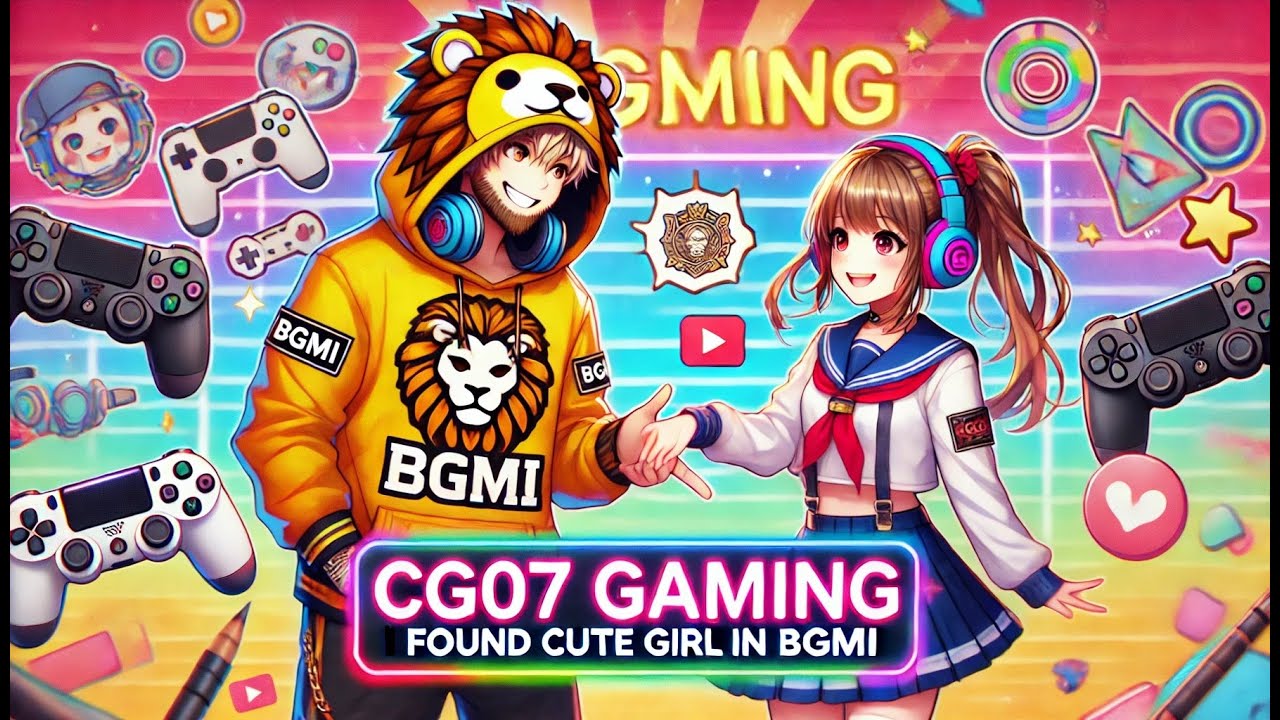 Found Cute Random Girl in BGMI | CG07 GAMING | Fun Gameplay - YouTube