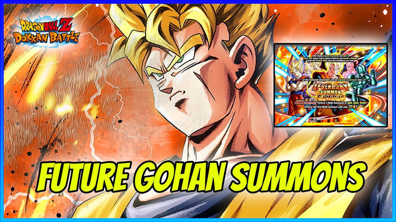 Future Gohan Carnival Banner PULLS! Stop being a baby Gohan and come ...