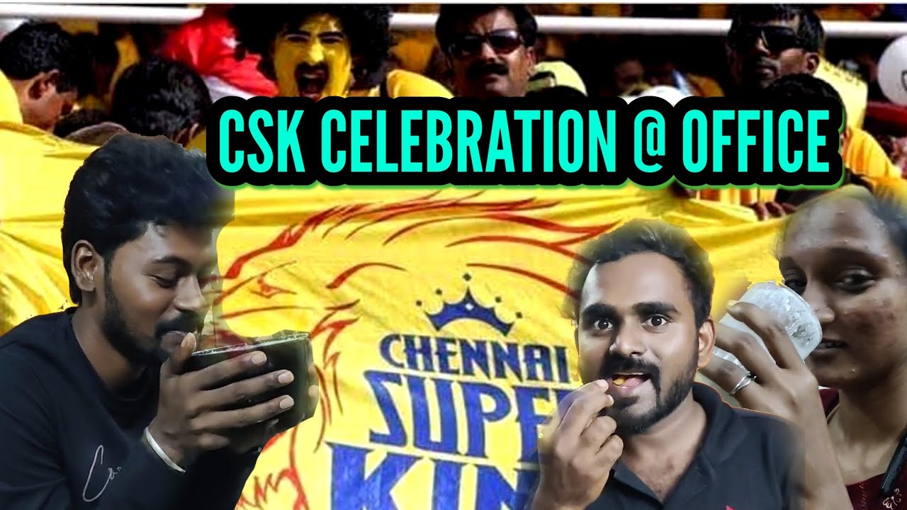 CSK CELEBRATION ATROCITIES | CSK vs GT Chennai Match | IPL 2024 | SK ...