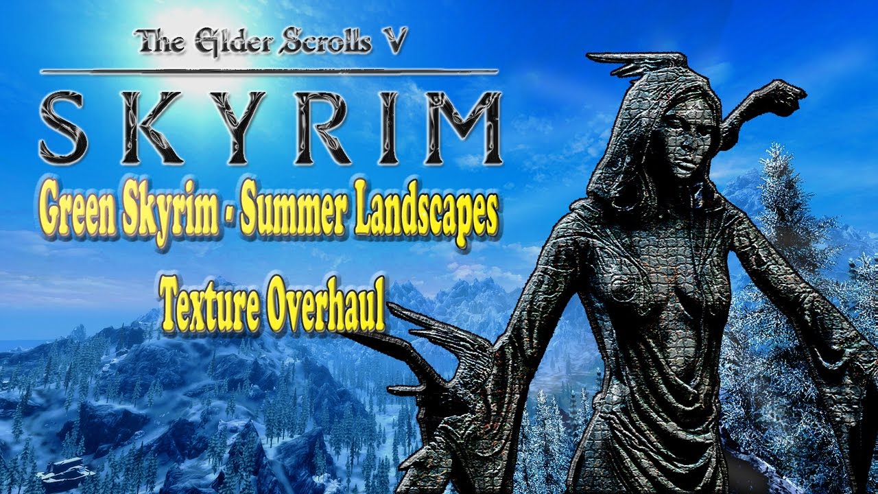 skyrim special edition Xbox Green Skyrim - Summer Landscapes Texture ...