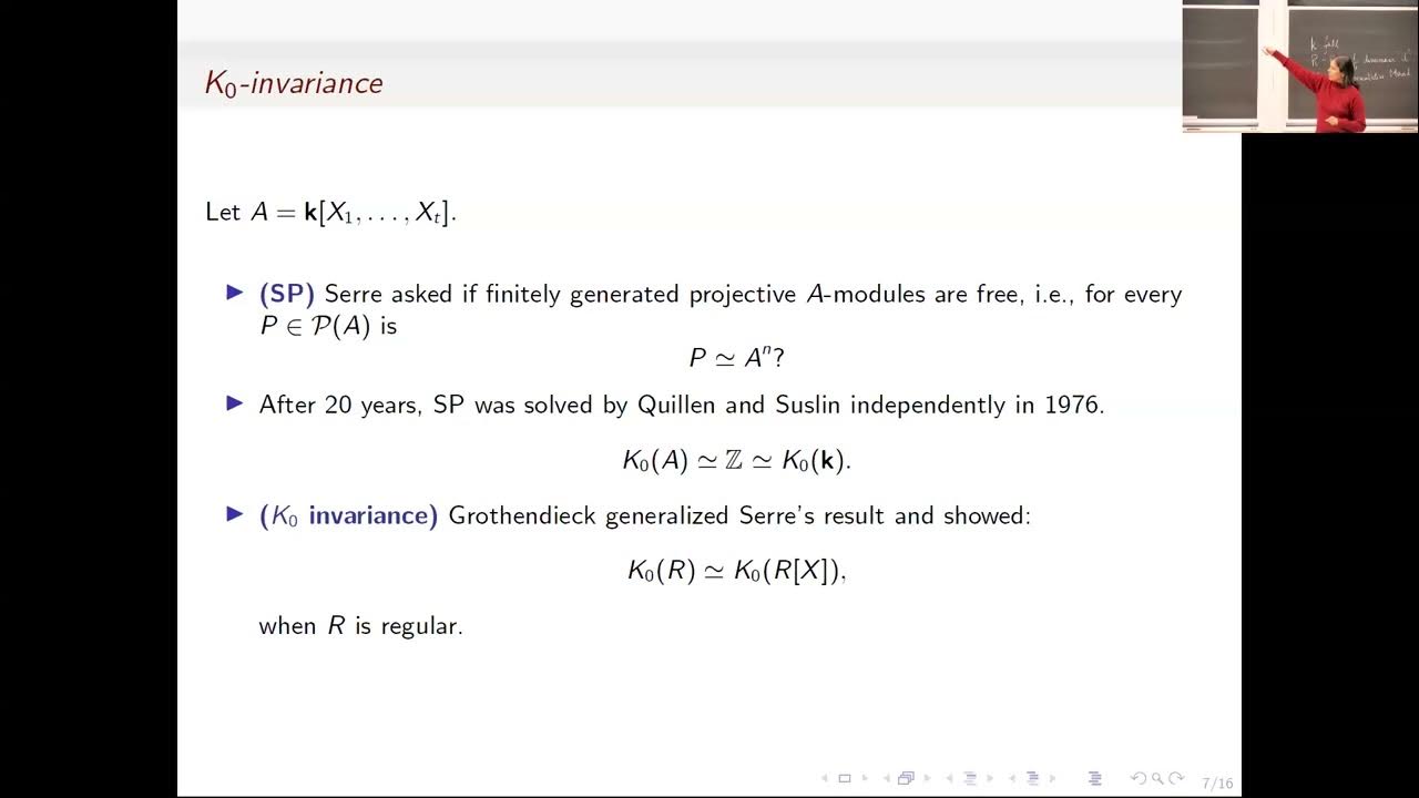 K-theory of monoid algebras - YouTube