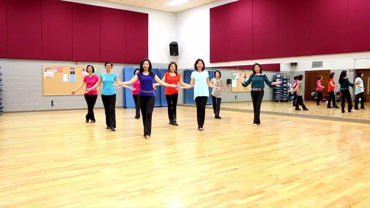 Tightrope - Line Dance (Dance & Teach in English & 中文) - YouTube