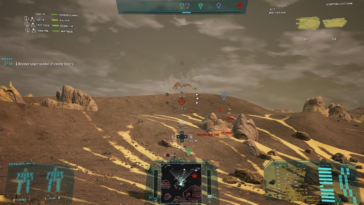 MechWarrior 5: Mercenaries - Annihilator annihilating things and making ...