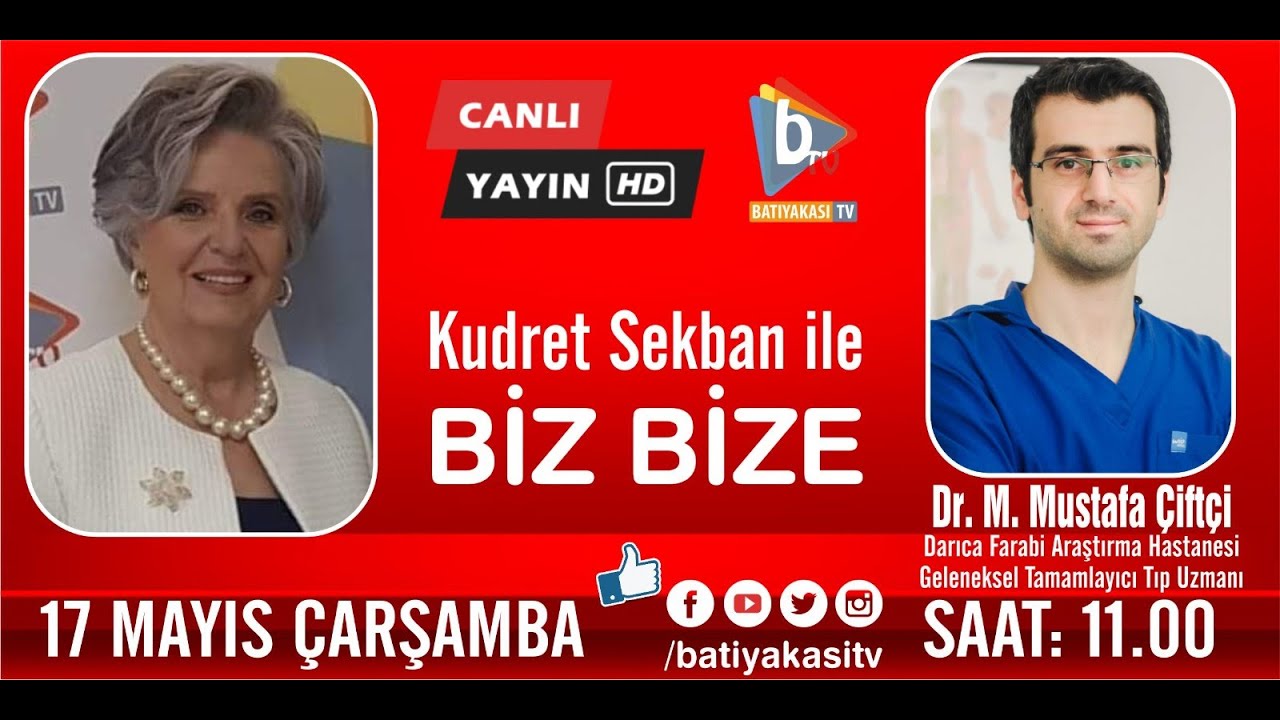 Kudret Sekban İle Biz Bize Konuk Dr. M. Mustafa Çiftçi - YouTube