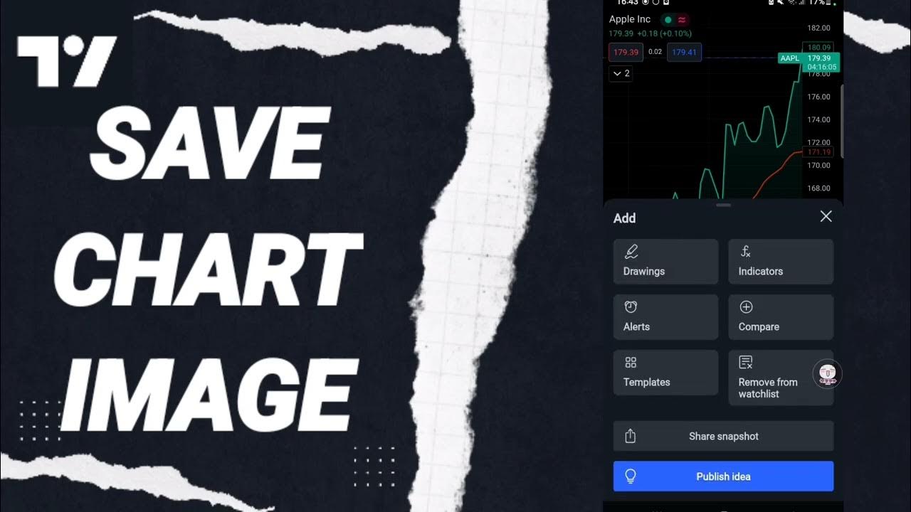 How To Save Chart Image On TradingView App - YouTube