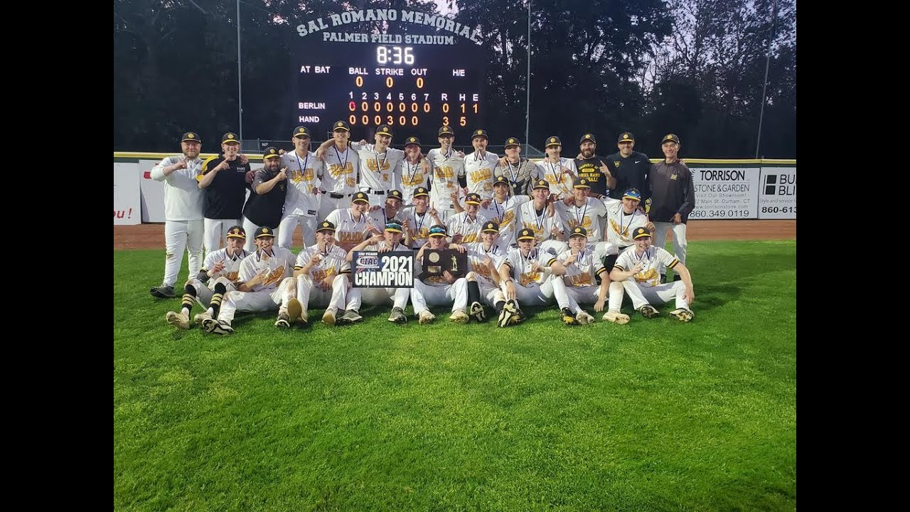 Daniel Hand Baseball State Champs 2021 - YouTube