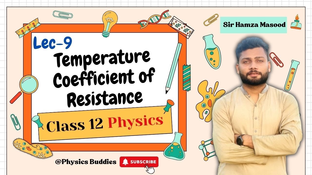 Temperature coefficient of Resistance | Class 12 Physics | Current ...