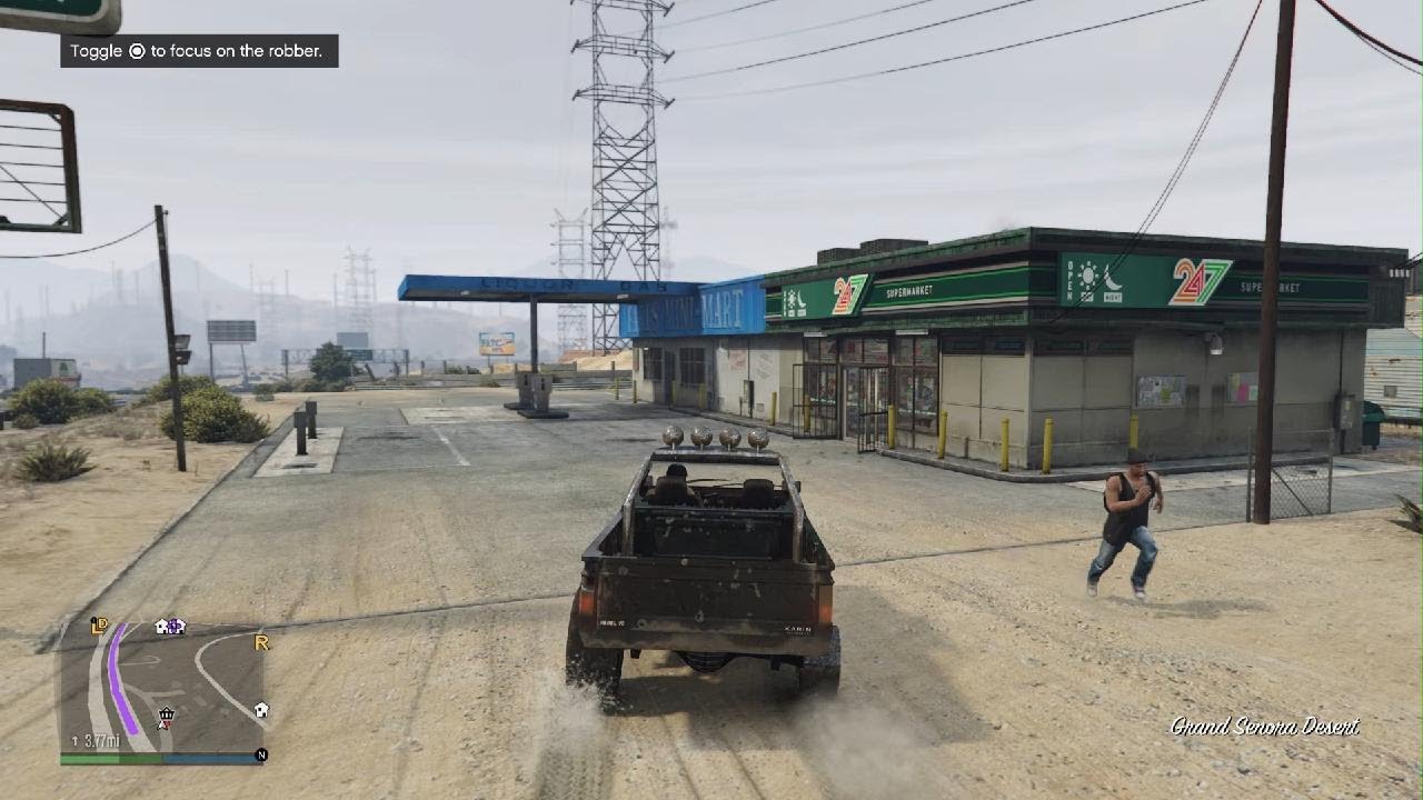 Grand Theft Auto V - Catching a thief - YouTube