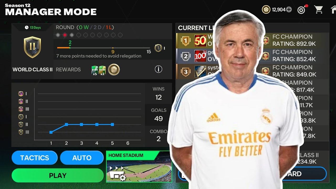 Mode manager fc mobile live - YouTube