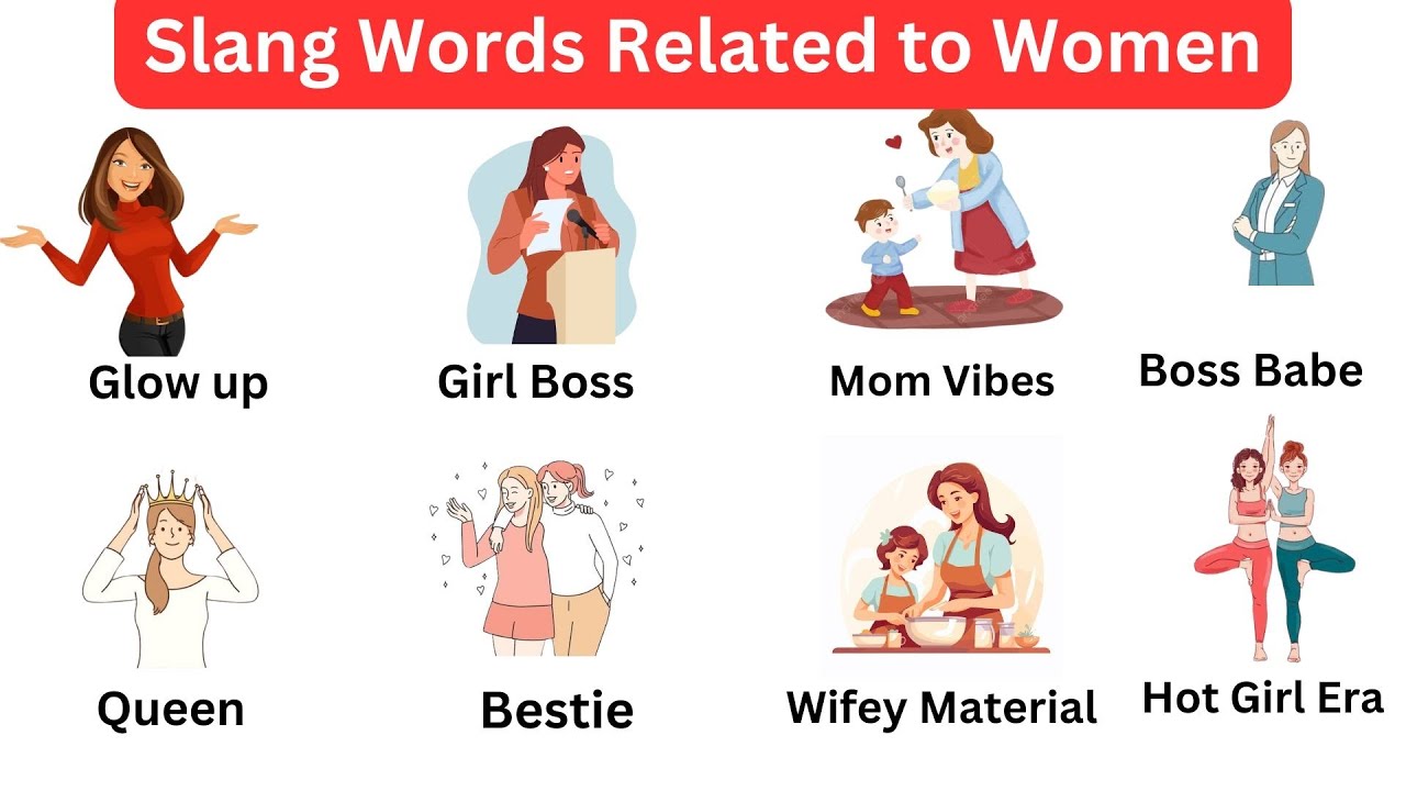 Commonly Used Slang Words for Women | Fun & Useful Slang words ...