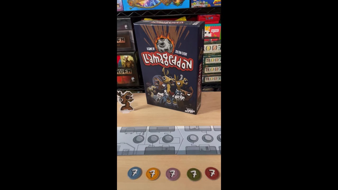 Llamageddon Board Game - How to Play - YouTube