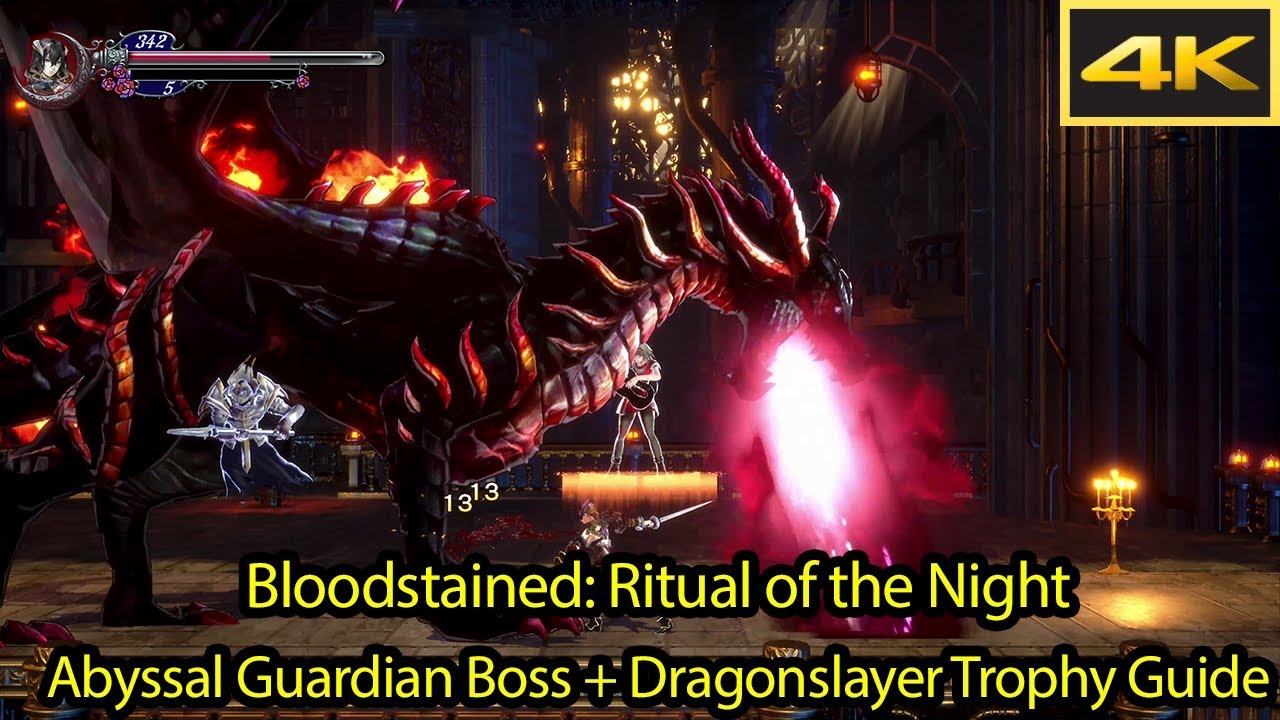 Abyssal Guardian Boss Guide / Dragonslayer Trophy [4k 60fps ...