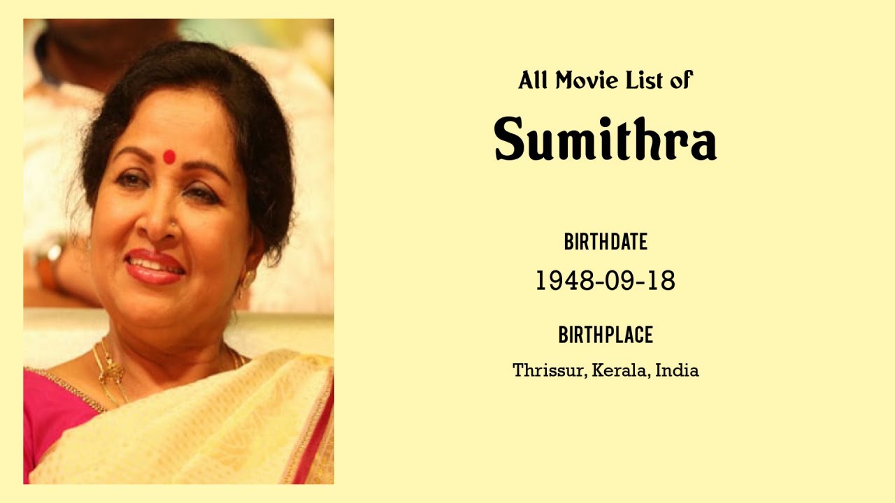 Sumithra Movies list Sumithra| Filmography of Sumithra - YouTube