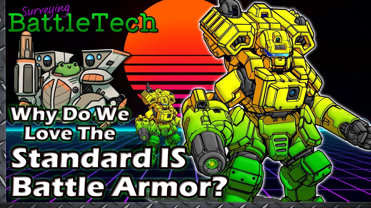 Why do we Love the Standard Inner Sphere Battle Armor? #BattleTech Lore ...