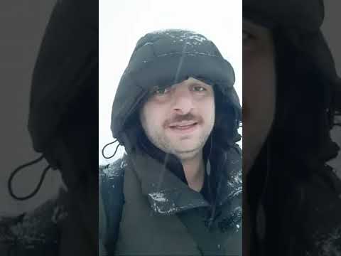Karlı Havada Müzikle Yürüyüş..#buschraft