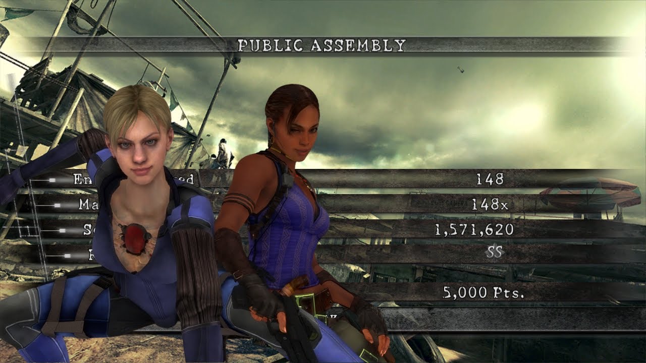 Resident evil 5 | Boss Mania | Jill Valentine & Sheva Alomar Boss mod ...
