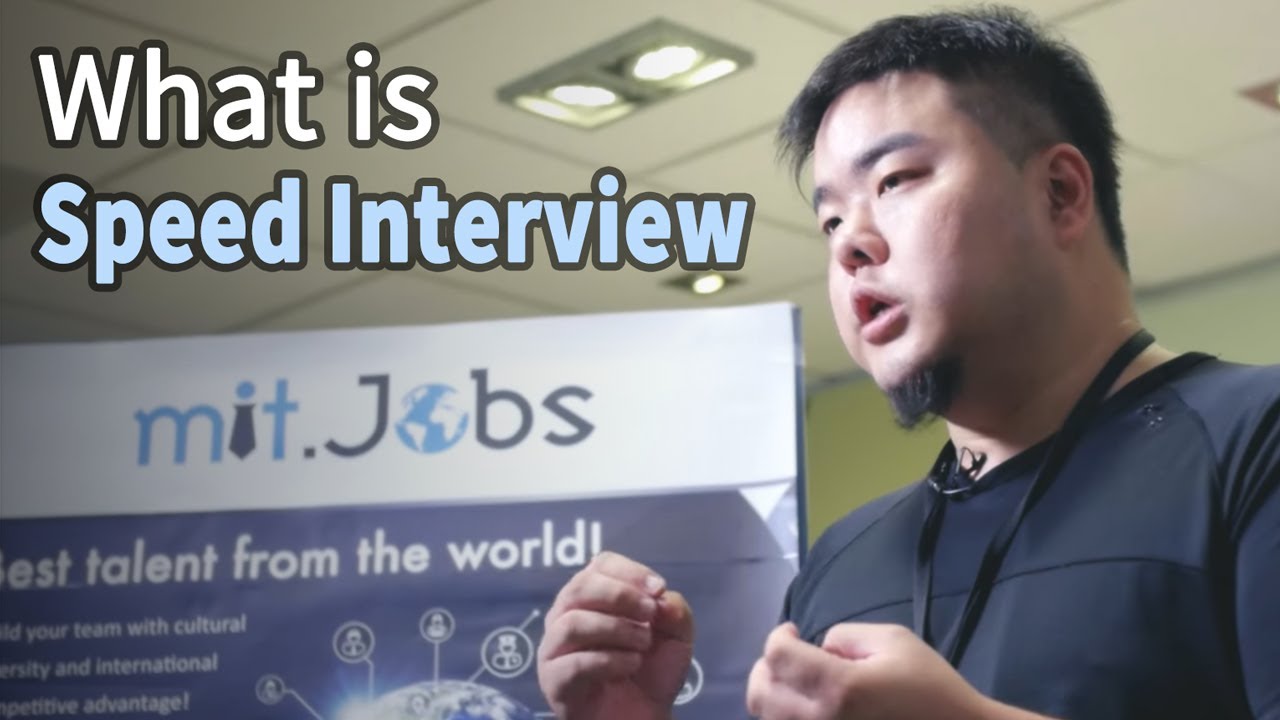 What is Speed Interview? - YouTube
