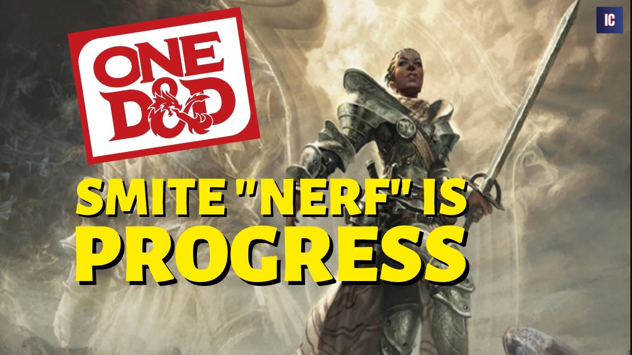 The One D&D Paladin Divine Smite "nerf" is GOOD for the game.. #dnd # ...