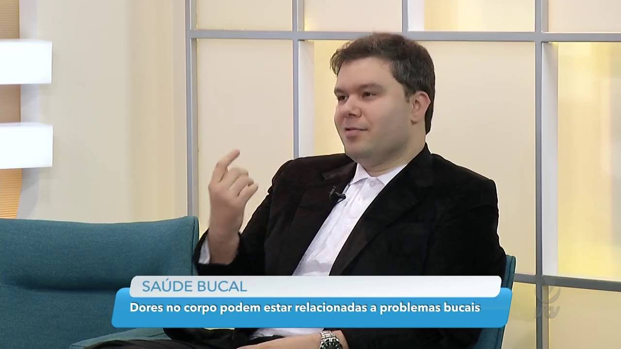 Dr. Caio Capitani dos Santos - Odontologia do Esporte (SBT) VTV da ...