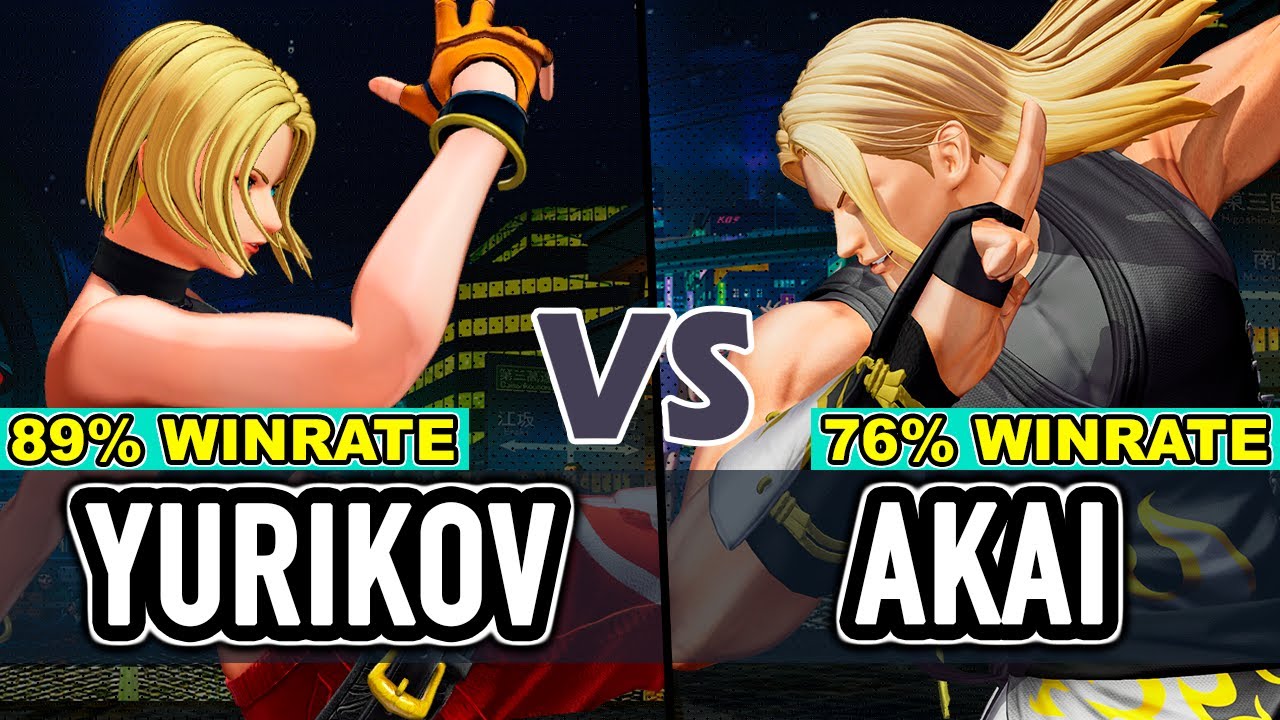 KOF XV YURIKOV (Meitenkun/Blue Mary/Isla) vs AKAI (Benimaru/Andy/Sylvie ...