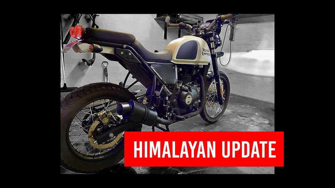 RE Himalayan Build Update - YouTube