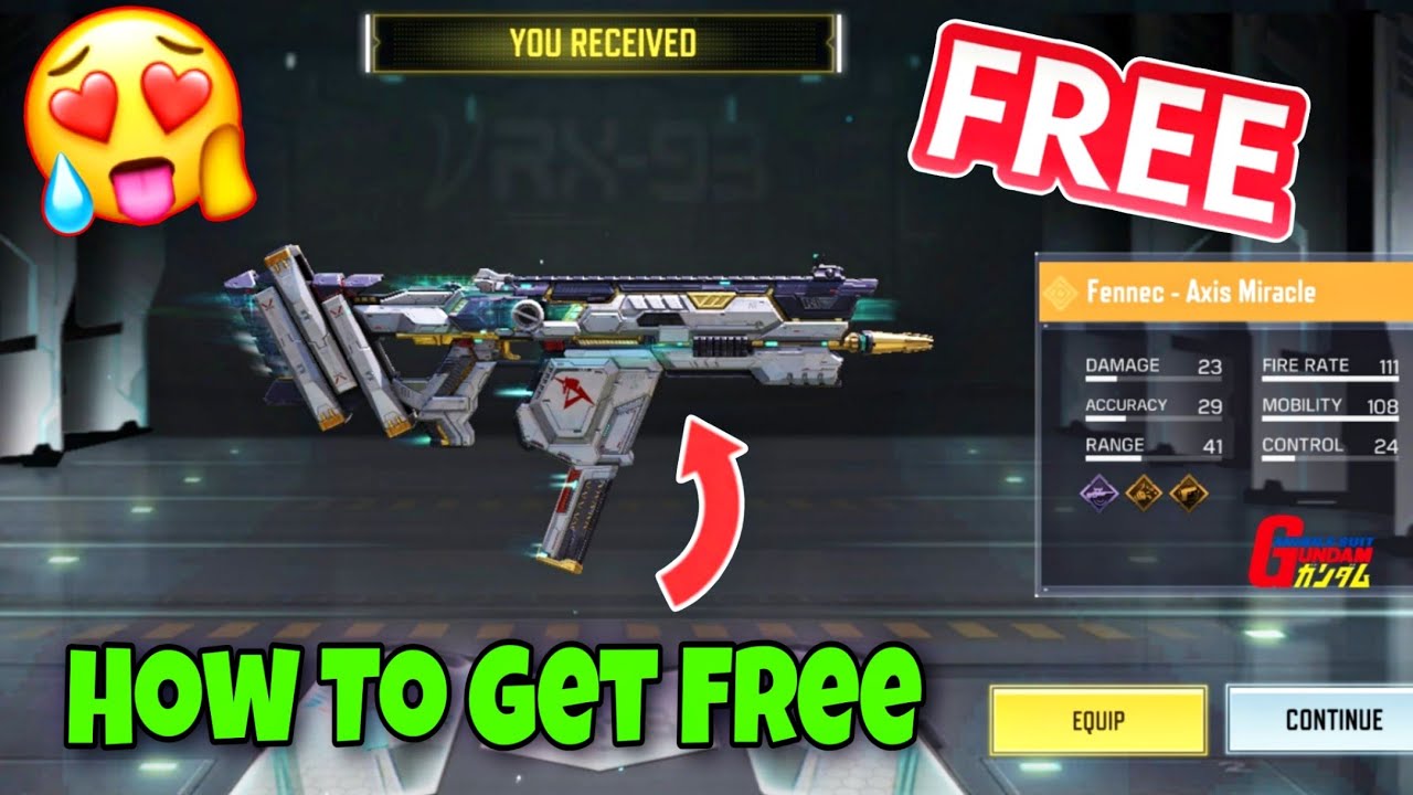 How to Get FREE Legendary Fennec Axis Miracle in codm s6 | free ...