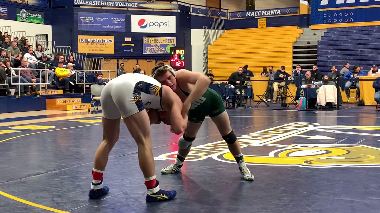 157 lbs Zac Carson, Ohio U vs Conan Becker, KSU - YouTube