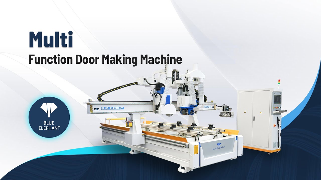 2024 Best Multifunctional Door Making Machine Furniture CNC Machining ...