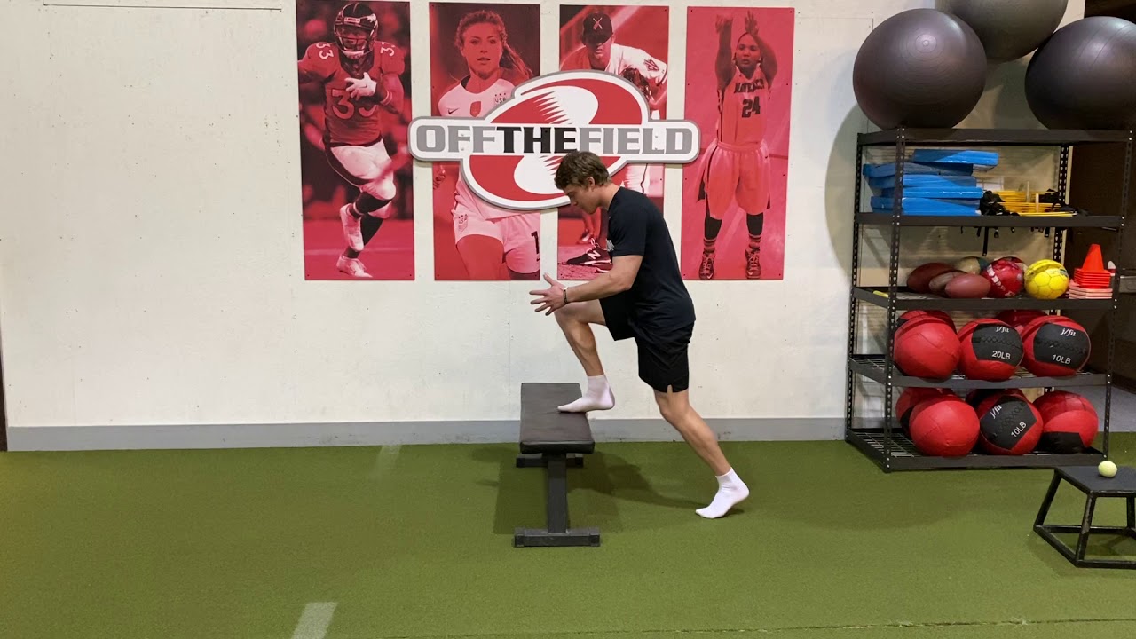SL Step Up Calf Raise - YouTube