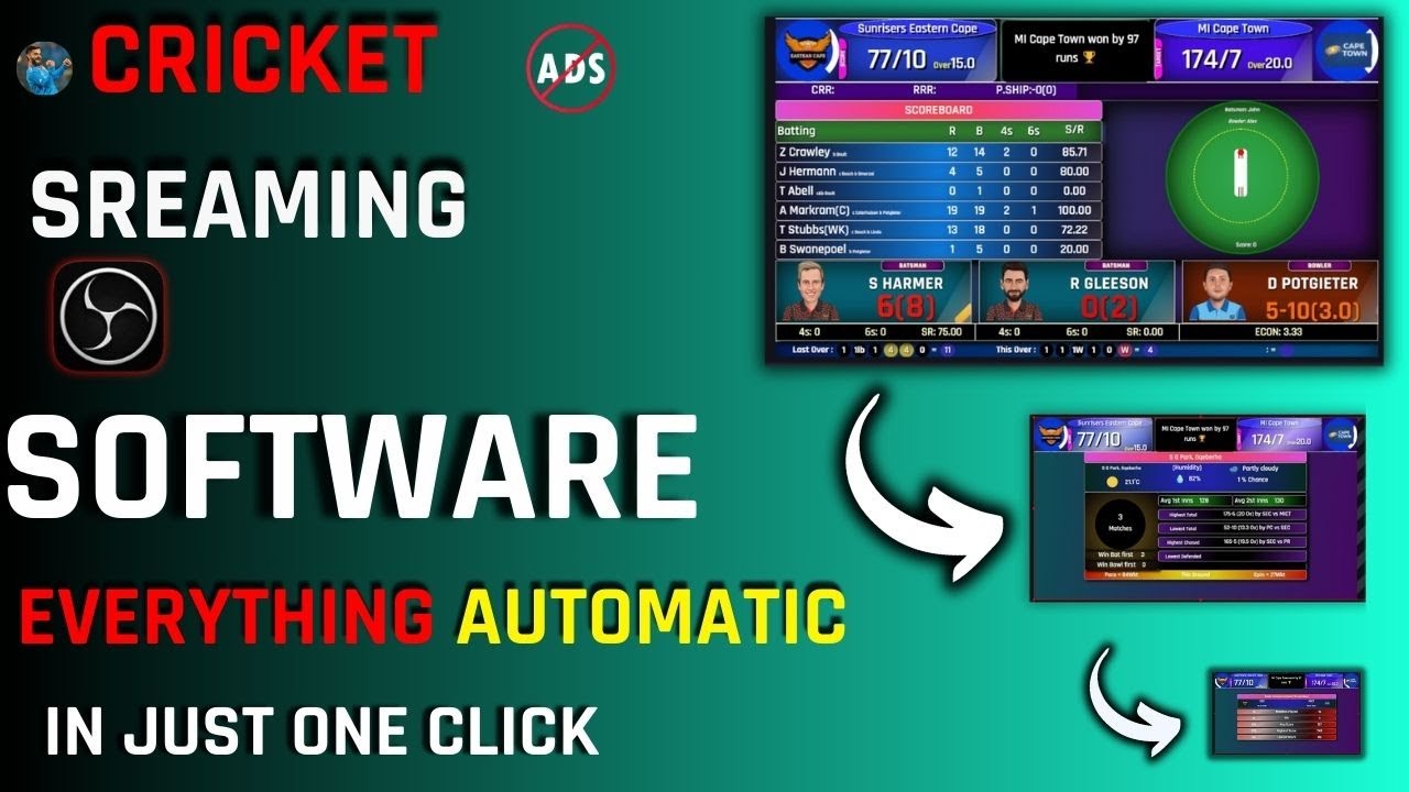 STOP Wasting Time on Manual Cricket Streaming, Automate NOW! || cricket ...