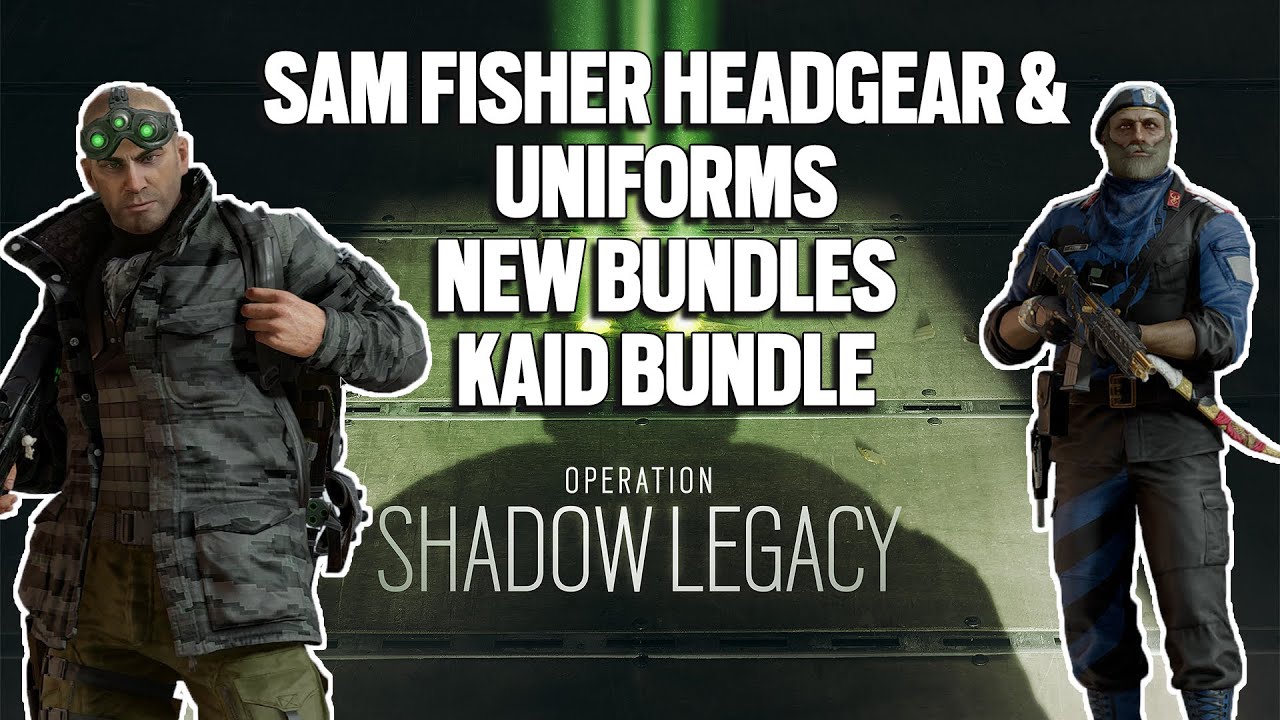 Sam Fisher Year Pass Headgear and Uniform, New Bundles & Kaid EU Major ...