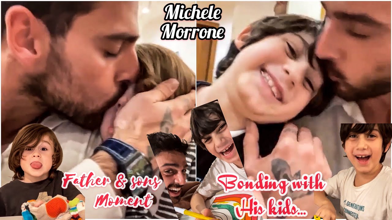 2021 Bonding / Michele Morrone with his kids ️ - YouTube