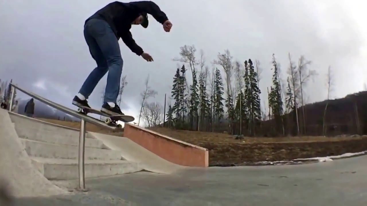 Weekend Birchwood and Anchorage Alaska skate session! - YouTube