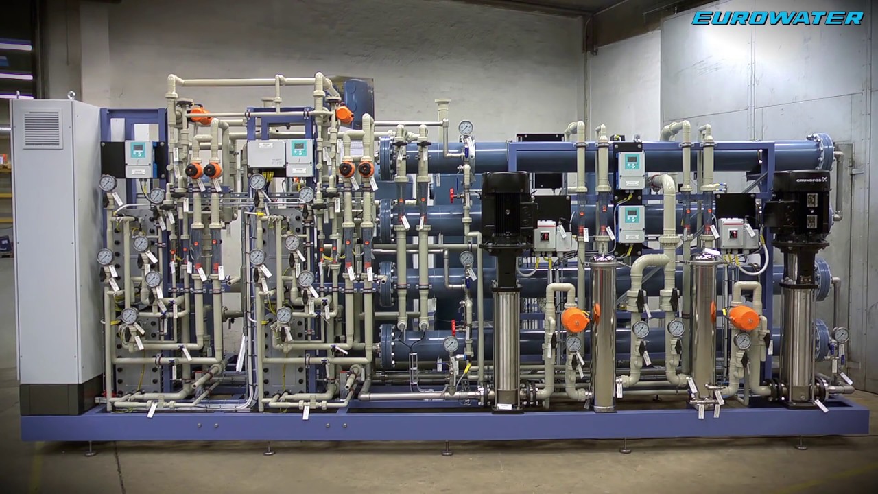 EUROWATER WTP-F - Frame mounted water treatment plant - YouTube