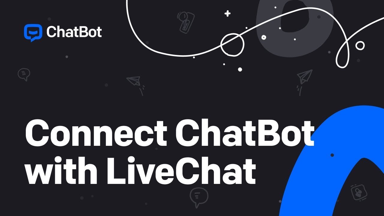 Connect ChatBot with LiveChat - YouTube