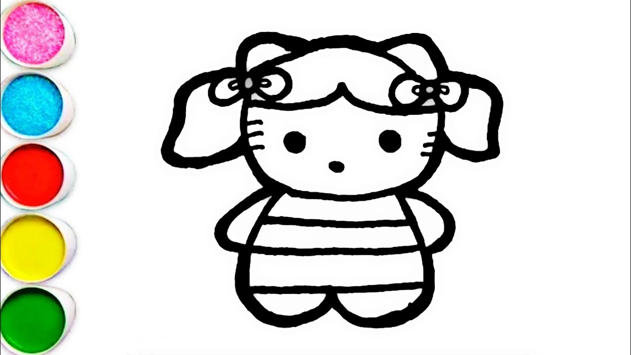 cute hello kitty step by step easy hello kitty step by step easy hello ...