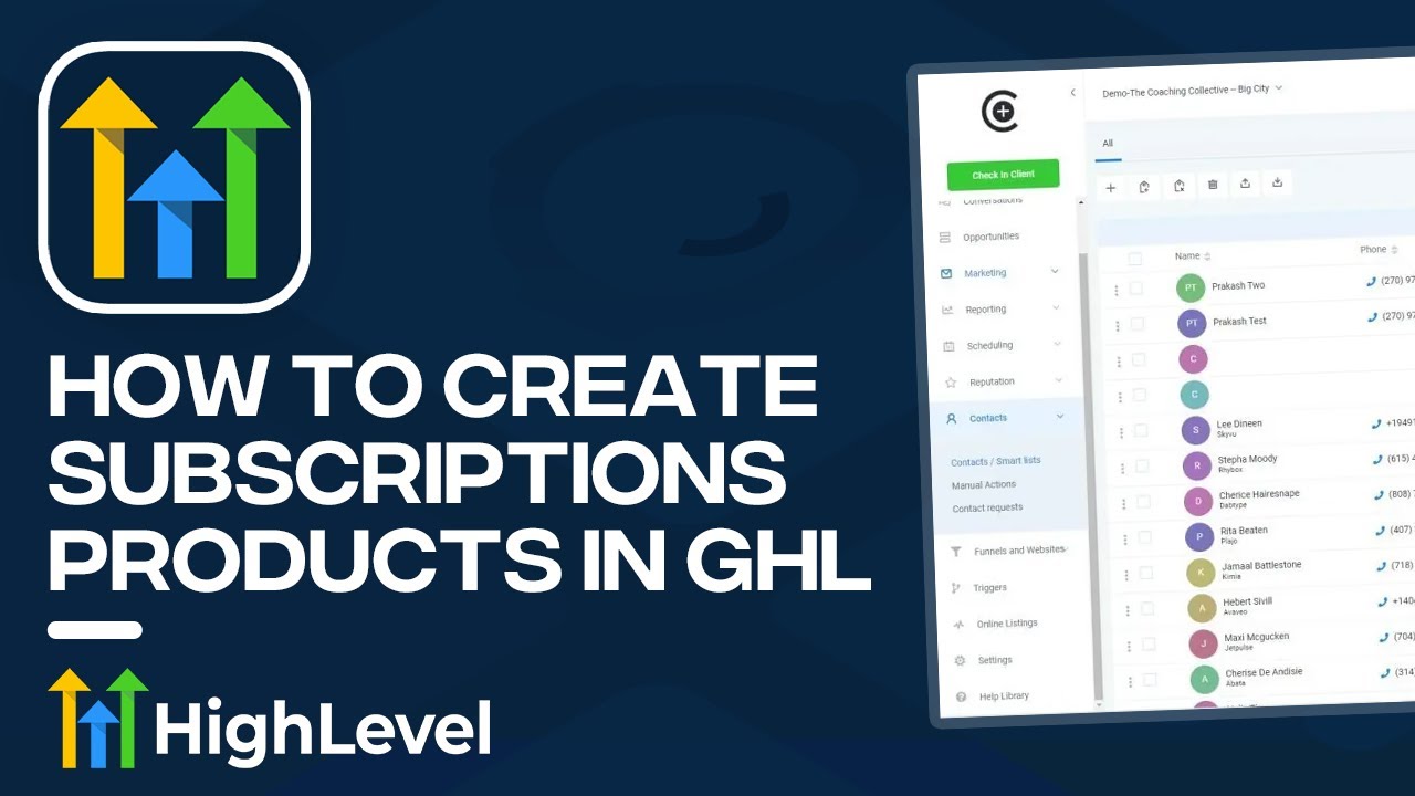 How to Create Subscription Products in GoHighLevel (Tutorial) - YouTube