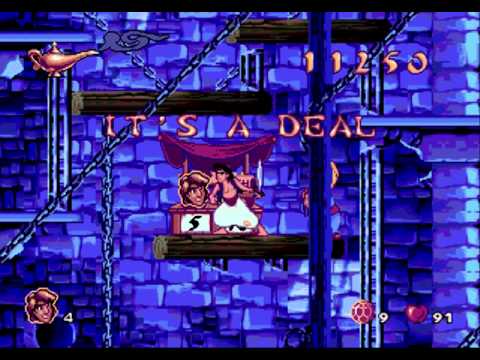 Aladdin (sega genesis) Level 4 - YouTube