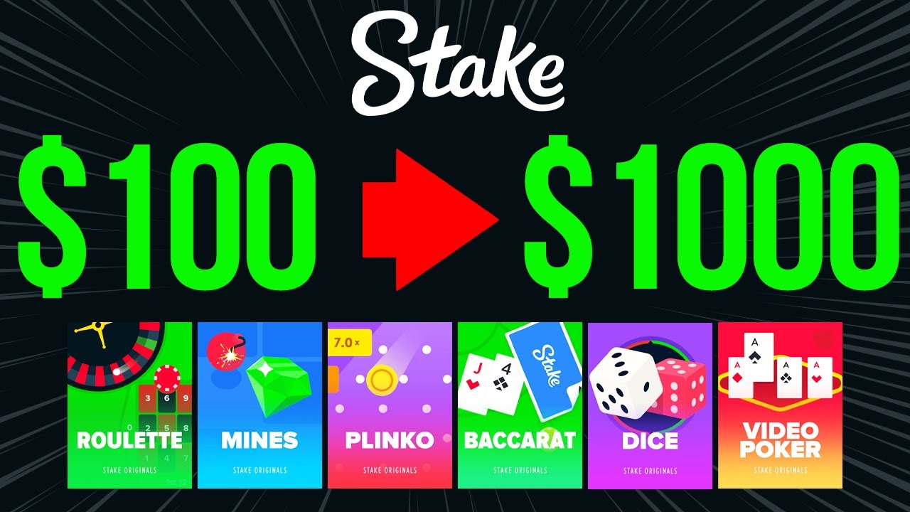 THE BEST DICE STRATEGY! PLINKO, MINES ( STAKE ) - YouTube