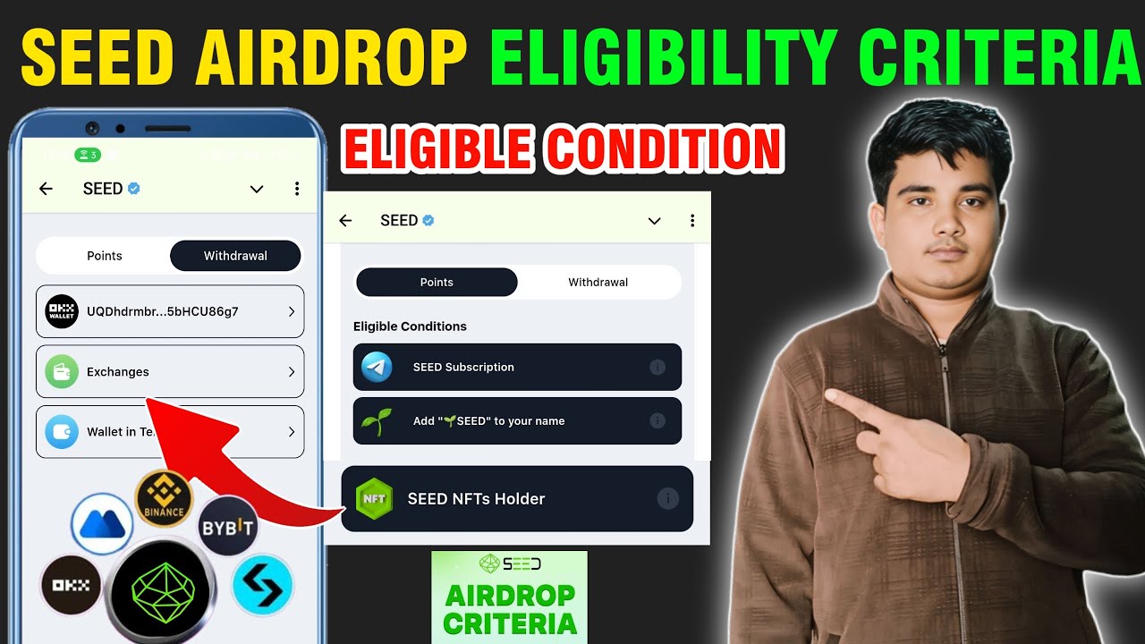 Seed Airdrop Eligible Conditions | Seed Airdrop Eligibilty Criteria ...