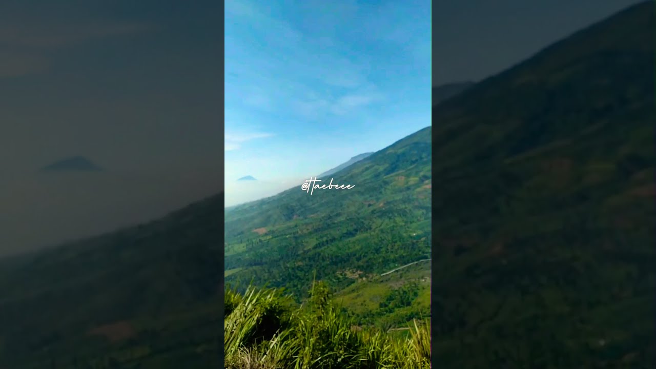 Gunung Sindoro dari Bukit Sikendil - YouTube